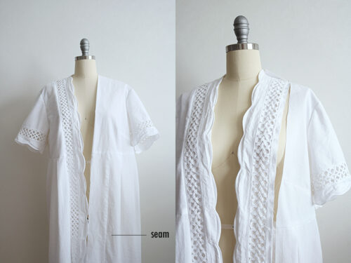 How I Upcycled a Bed Skirt into A Boho Maxi Dress - Paper Michey