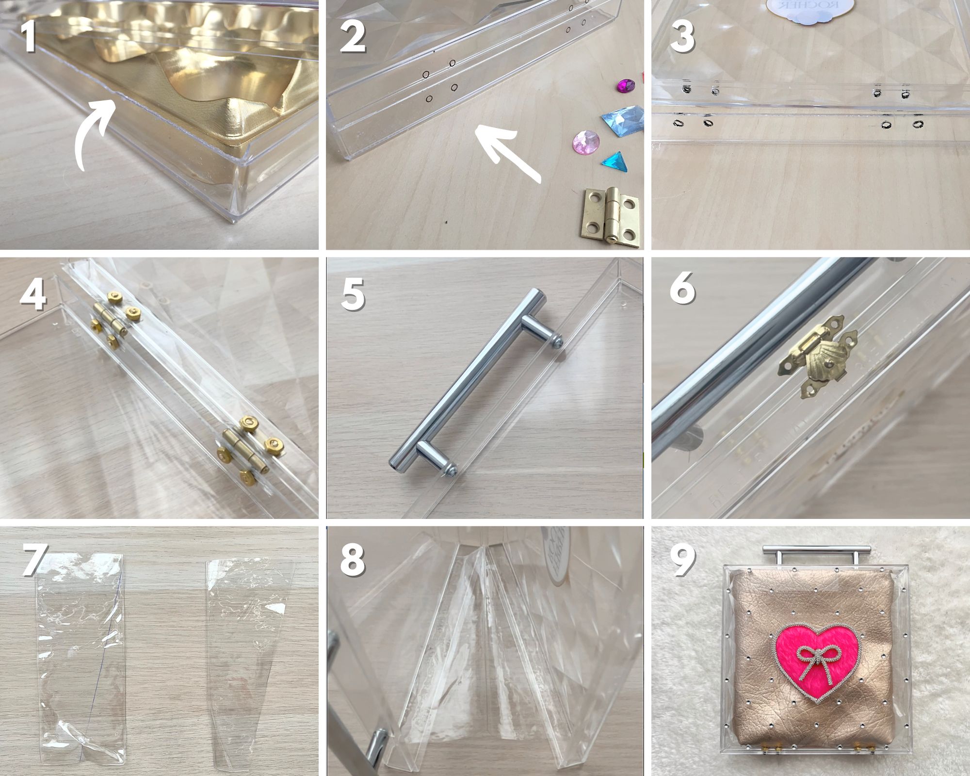 How to Upcycle a Chocolate Box into a Clutch Bag - Paper Michey